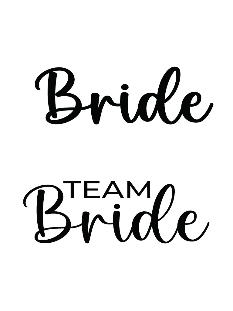 Team Bride y Bride Estampados | PDF
