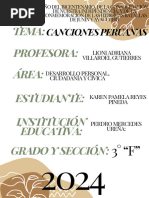 Letra de Jipi Jay de Pepe Vasquez | PDF | Perú