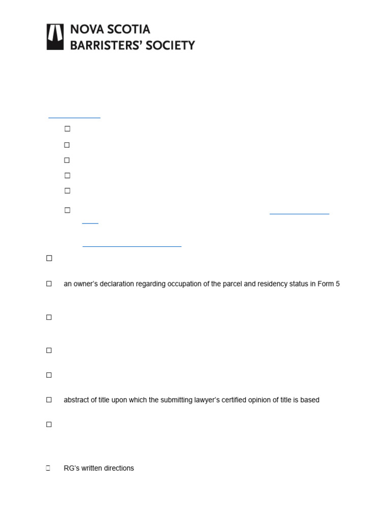 Legal Services Foundation Document Checklist | PDF | Lawyer | Justice