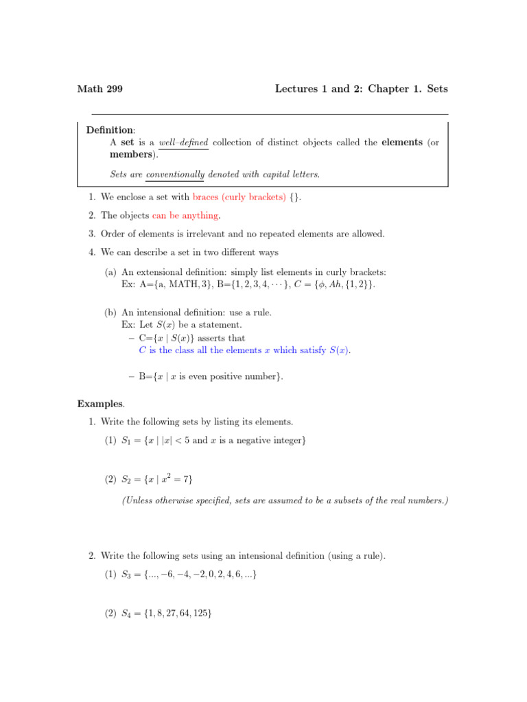 Lecture1and2 Ver2 | PDF | Definition | Bracket