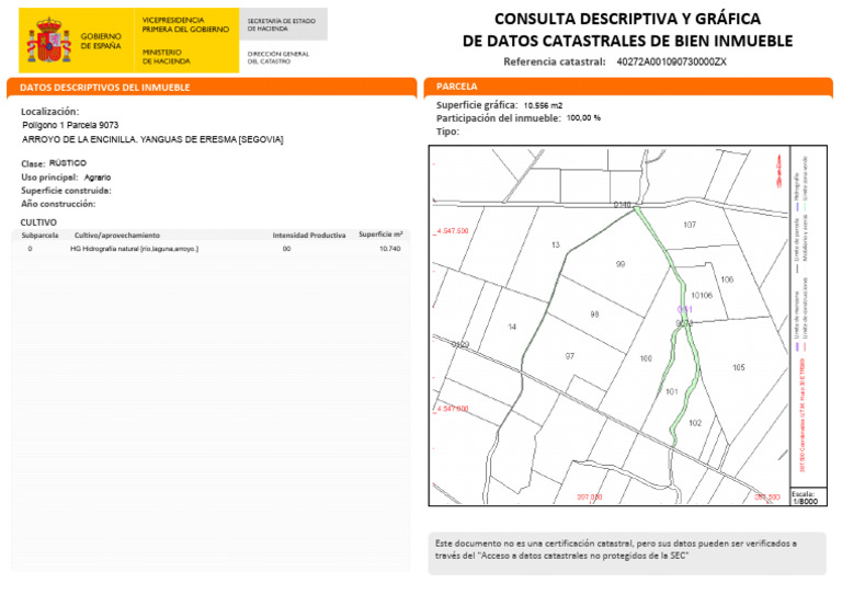 Consulta Gráfica de Datos Catastrales | PDF | Tecnología geográfica ...