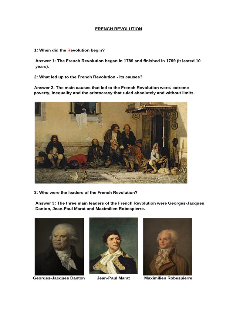 Lara's French Revolution | PDF | French Revolution | Politics Of France
