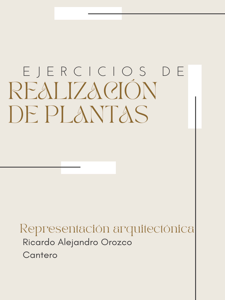 Documento A4 Proyecto Final Aesthetic Minimal Beige Negro | PDF