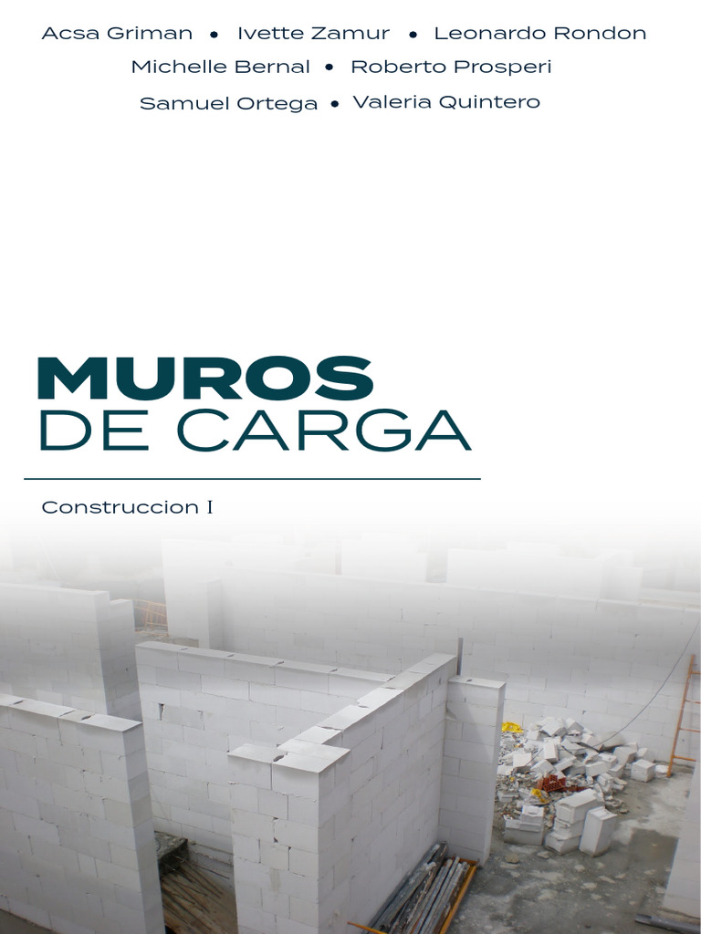 muros de carga | PDF | pared | Bienes raíces