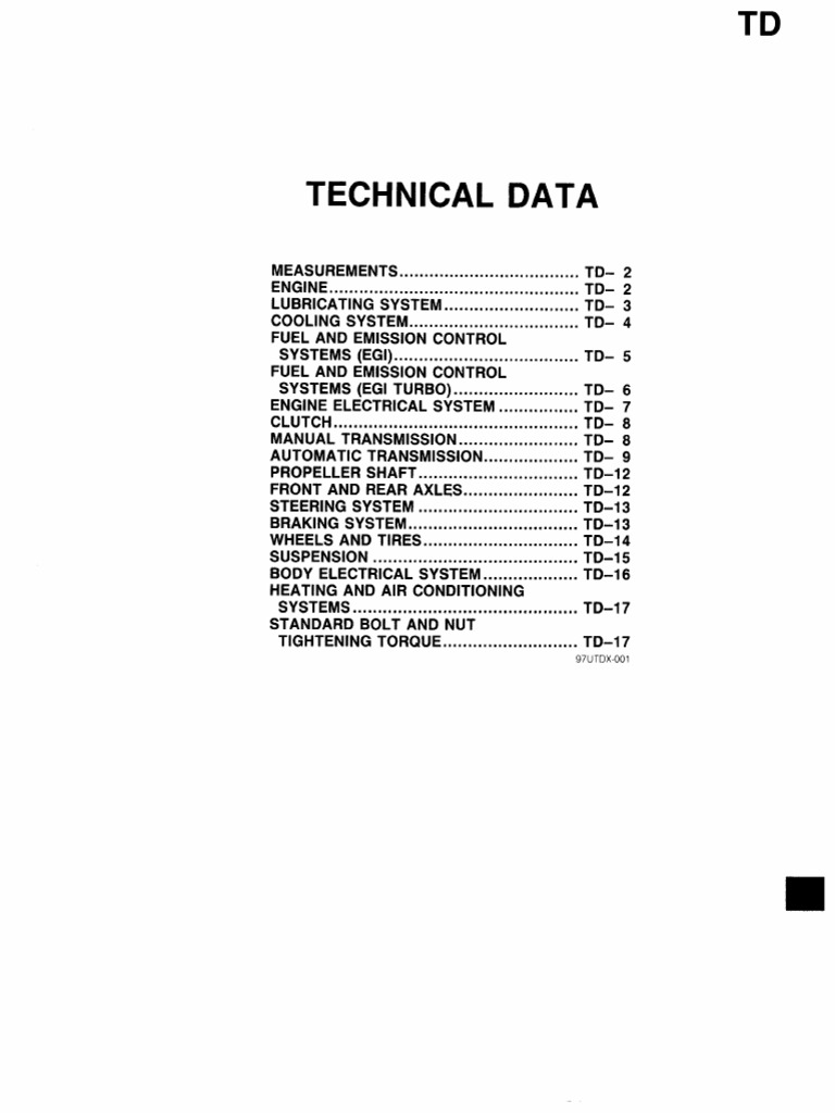 Mazda RX-7 1990 - technical data | PDF
