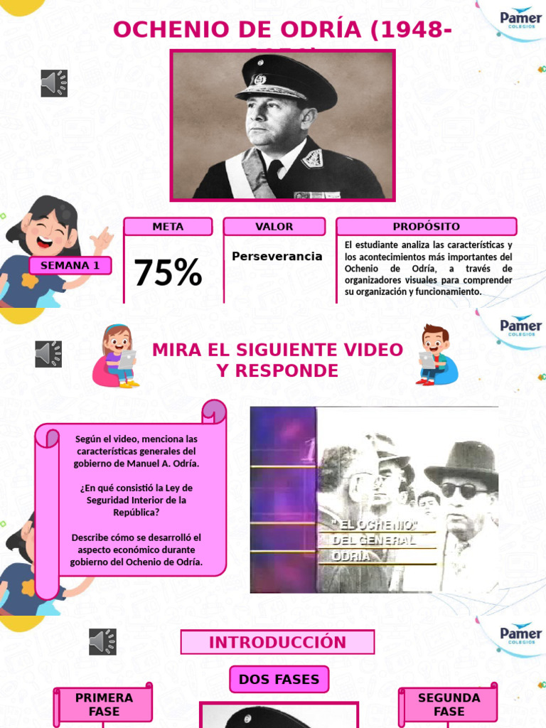 Ochenio de Odría (1948-1956) | PDF | Perú | Gobierno