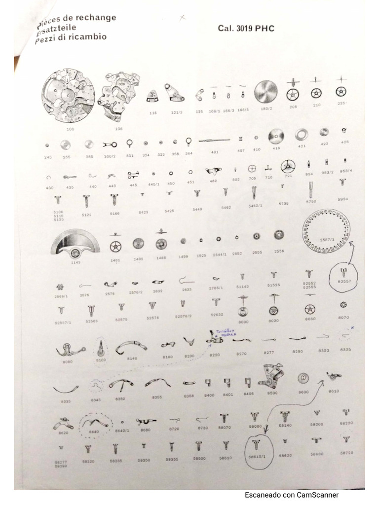 Zenith 3019 PHC | PDF