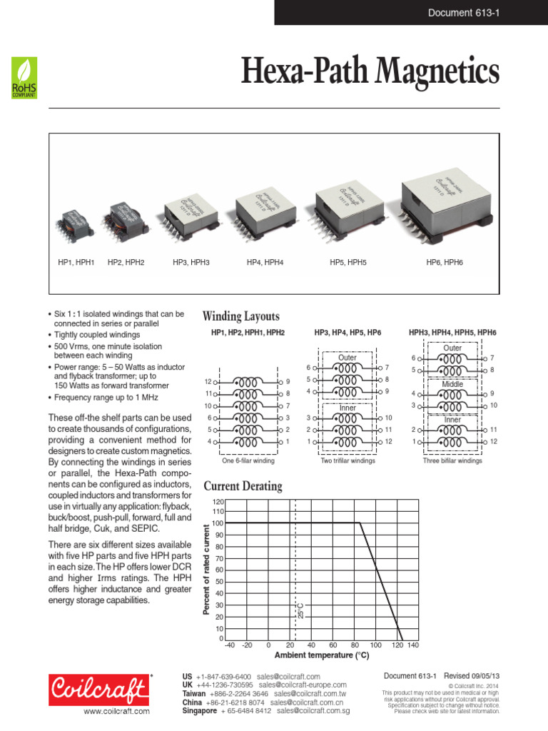 Trifilar Coil Winding Specifications | PDF | Electrical Engineering ...