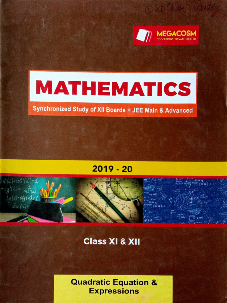 Quadratic Equations Pdf