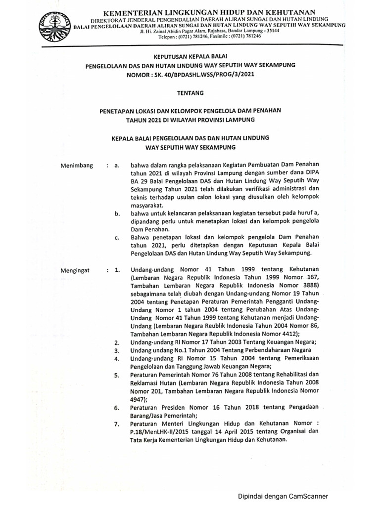 SK DPN Kta 2021 | PDF