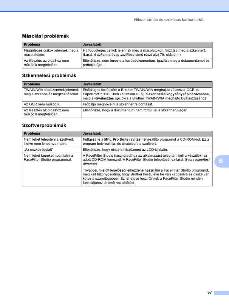 Másolási Problémák | PDF