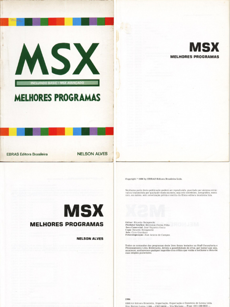 MSX Melhores Programas | PDF