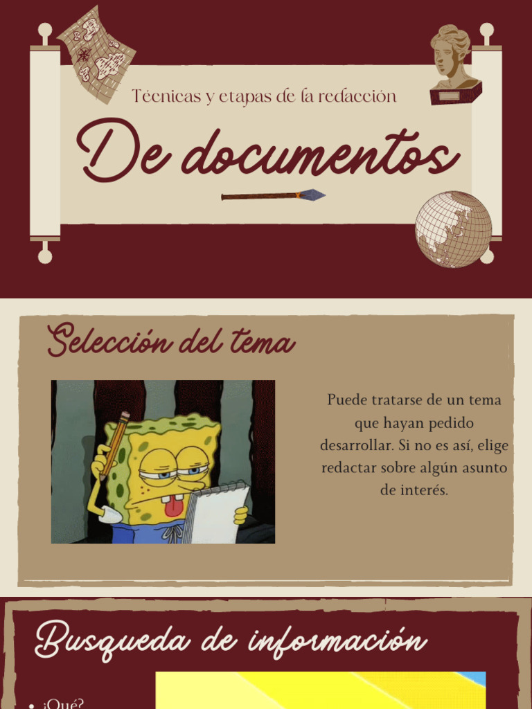 Técnicas y Etapas de La Redacción de Documentos | PDF