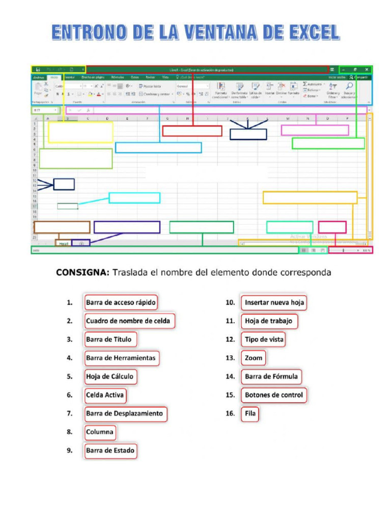 Práctica Entorno de Excel | PDF