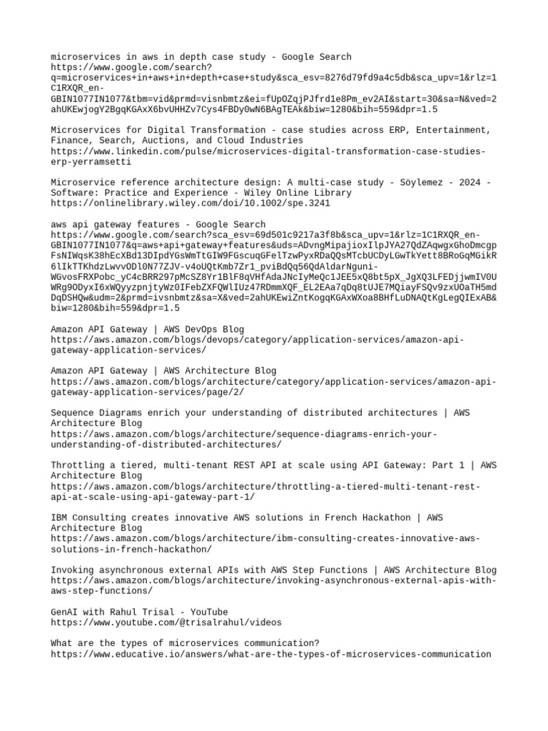 Microservice Communication | PDF | Amazon Web Services | Communication