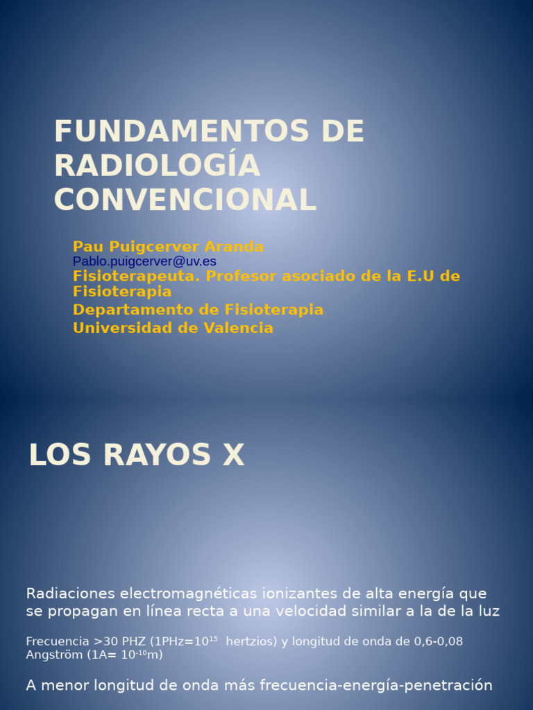 Radiologia Convencional Tipos | PDF | Rayo X | Angiografía