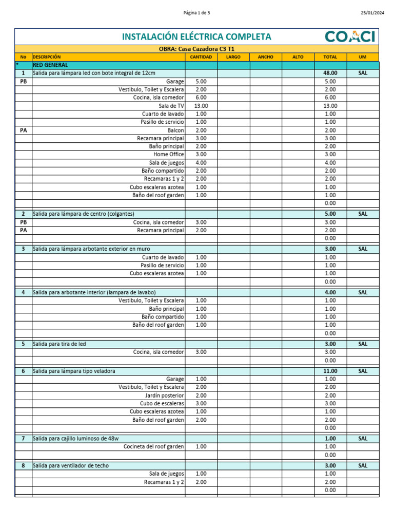 Instalación Eléctrica Cazadora C3 T1 | PDF | Electricidad | Ingenieria ...