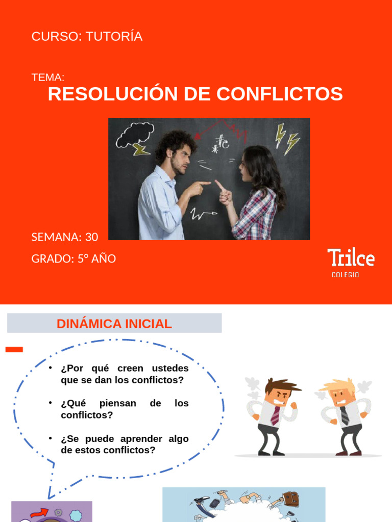 Resolución de Conflictos en 5° Año | PDF | Cognición | Conceptos ...