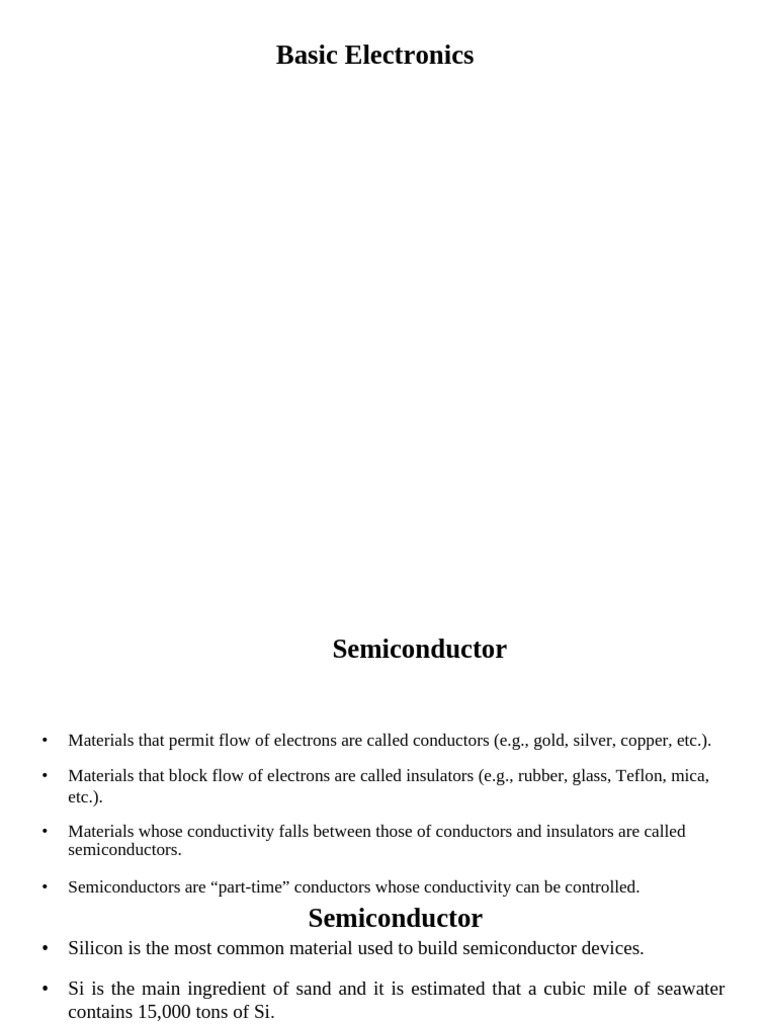 Basic Electronics 1 | PDF | Field Effect Transistor | Bipolar Junction Transistor