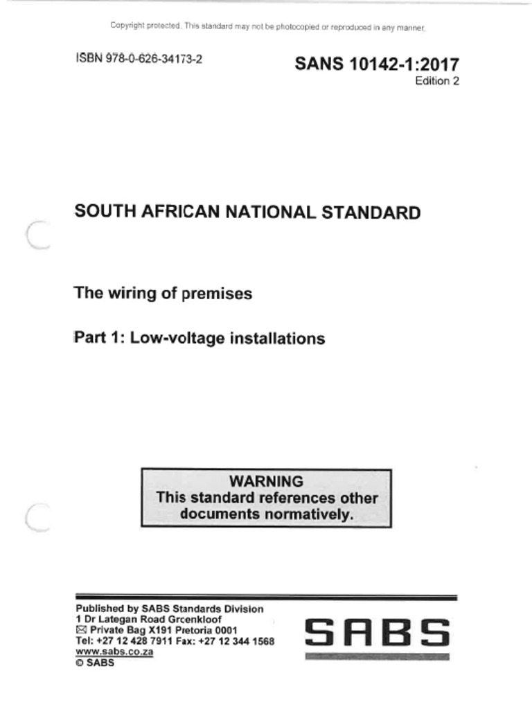 Installation Rules | PDF