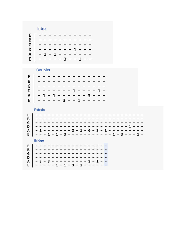 Bass Tab Pak Maar Mijn Hand | PDF