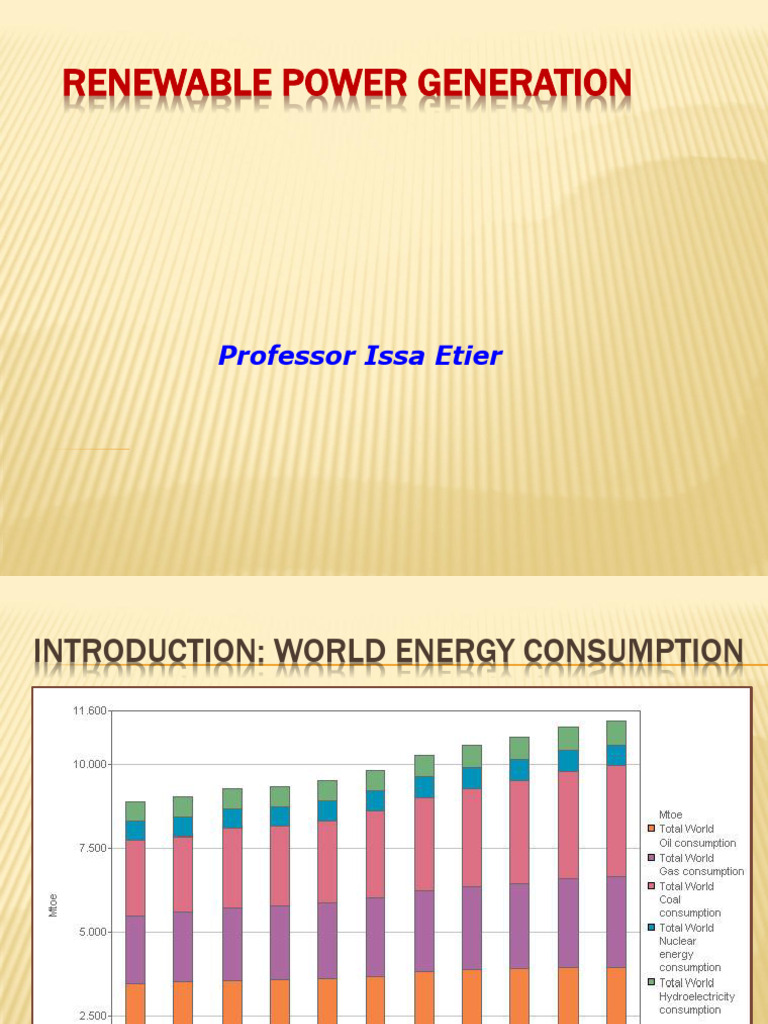 Renewable Power Generation Second24pdf | PDF | Electricity Generation | Fuels
