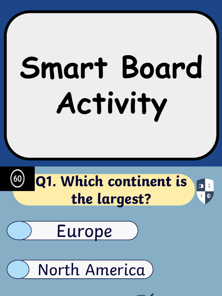 Smart Board Activity Answered | PDF | Physical Geography | Geography