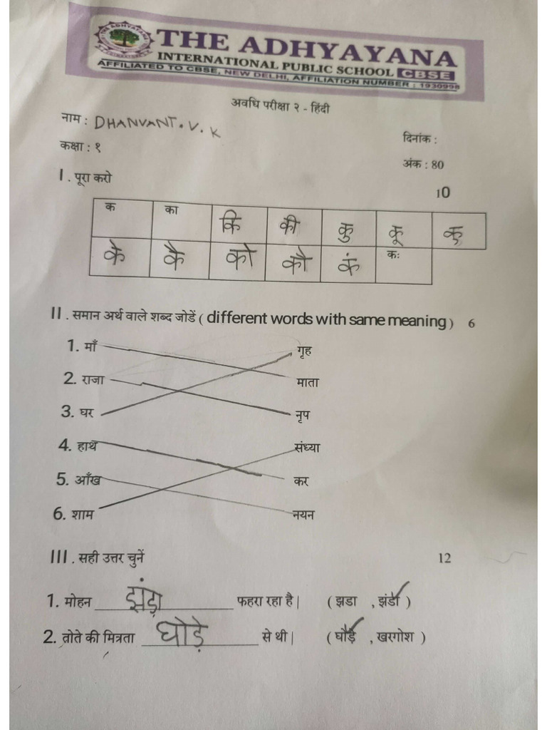 Dhanvant V K Hindi | PDF