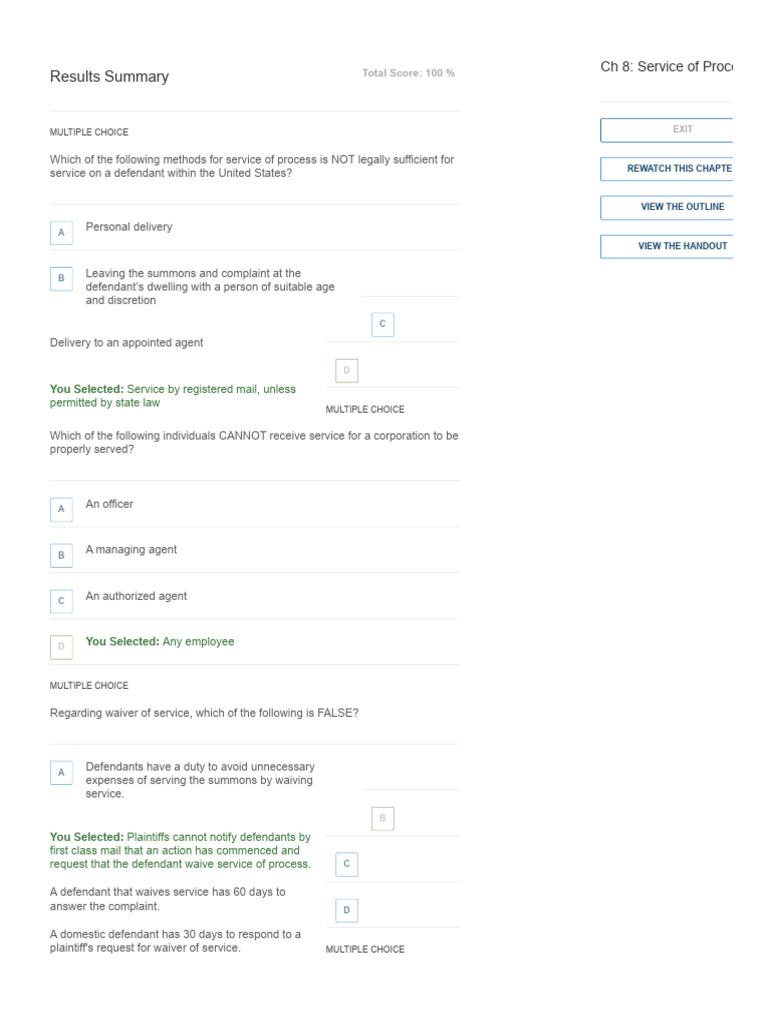 assessment 7 | PDF | Injunction | Service Of Process
