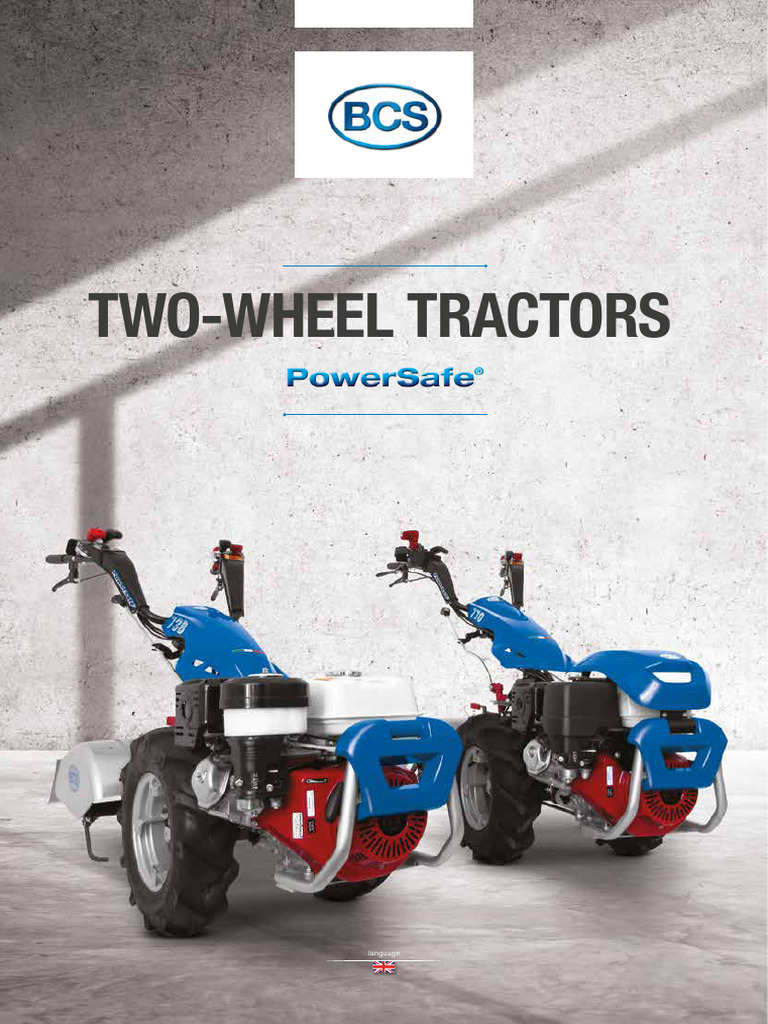 BCS 700 Brochure | PDF | Tractor | Lawn Mower