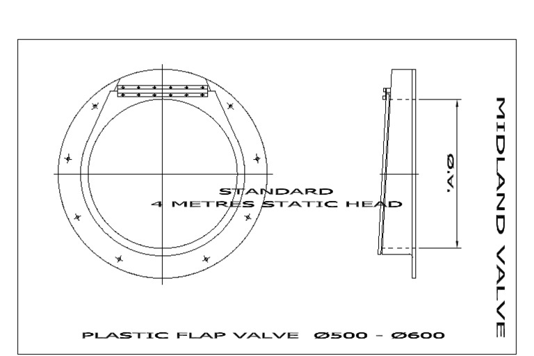 Large Circular Plastic Flap Valve | PDF