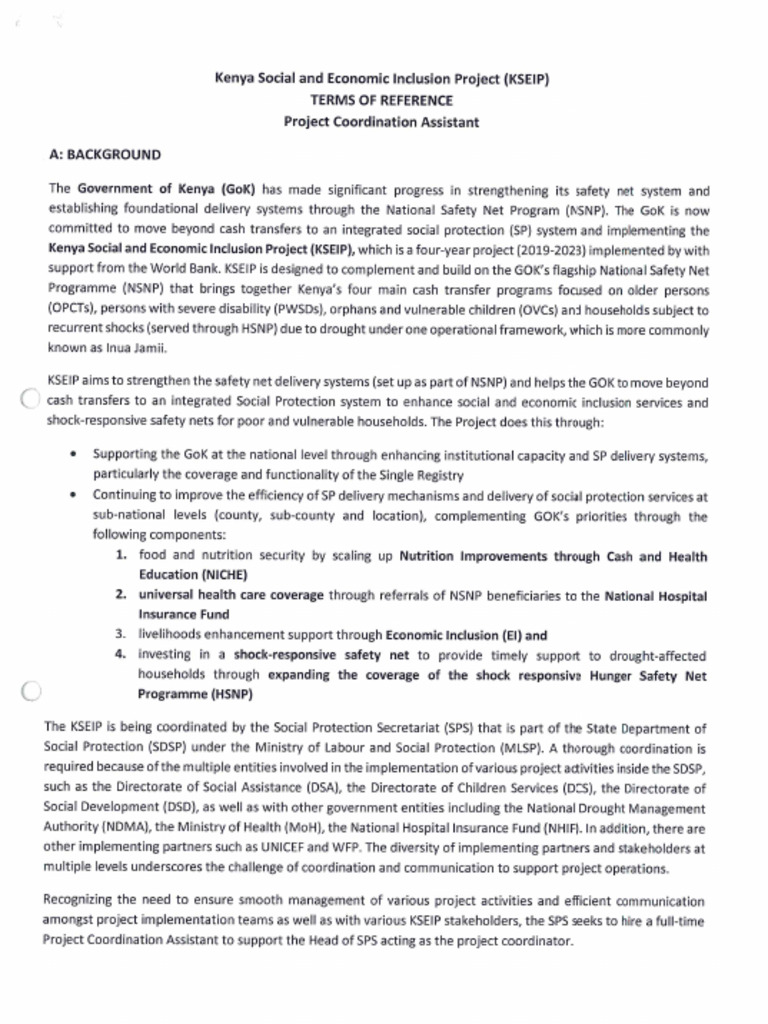 Tor Project Coordinator Assistant | PDF