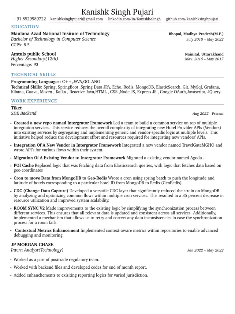 Kanishk Singh | PDF | Java Script | J Query