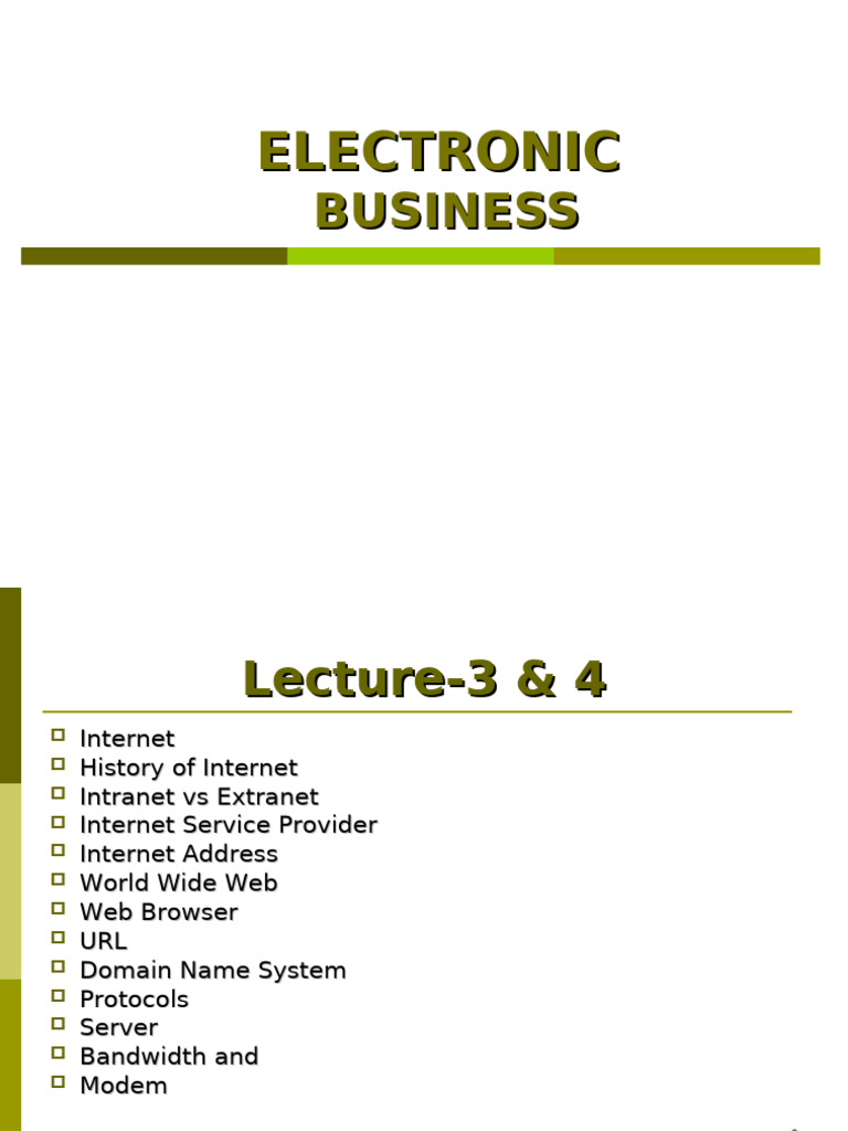 Week-2 Internet & WWW | PDF | World Wide Web | Internet & Web