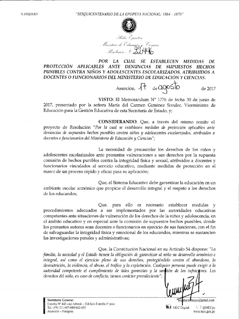 22446-2017 - Medidas de Protección de Urgencia | PDF