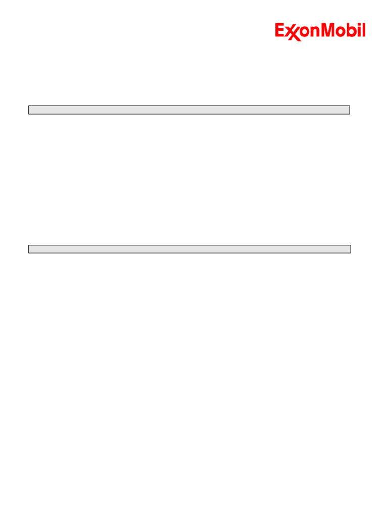 MOBIL TERESSTIC 100 Sds | PDF | Safety | Occupational Safety And Health