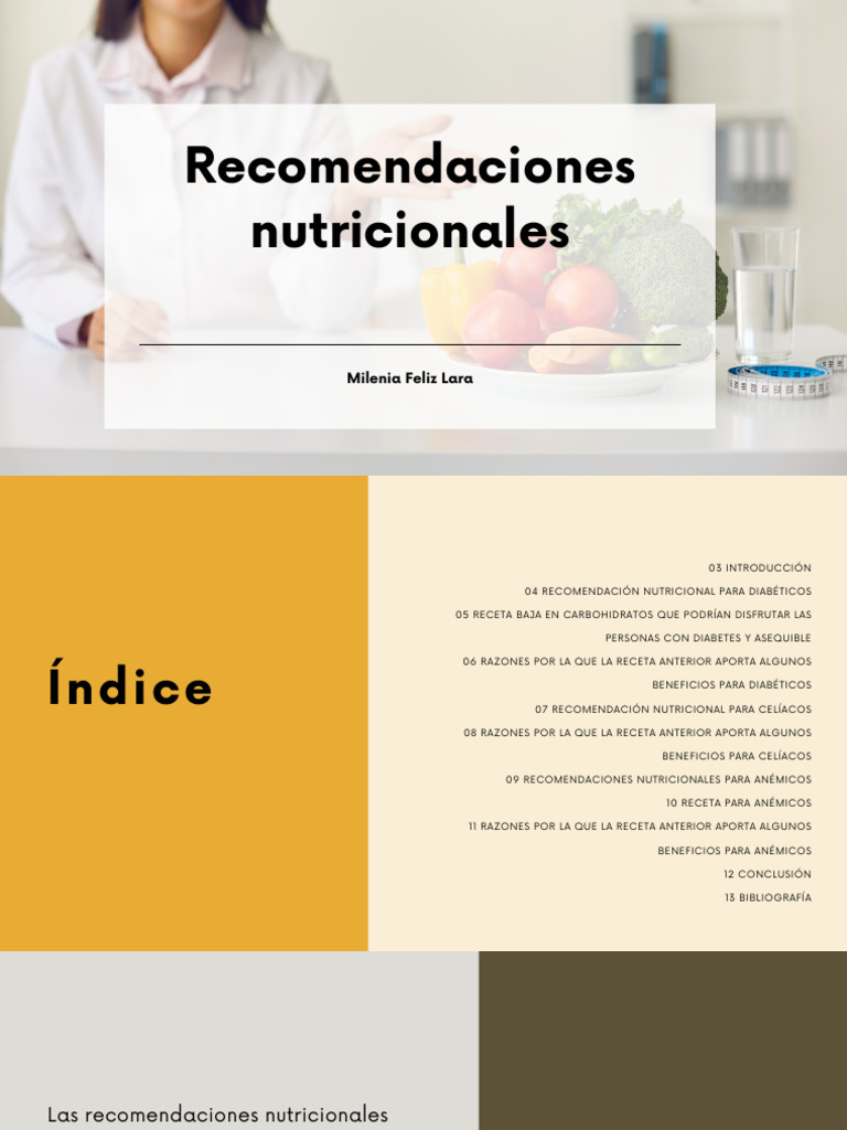 Presentación Alimentación y Nutrición Elegante y Versátil Fondo Fotográfico | PDF | Dieta y ...