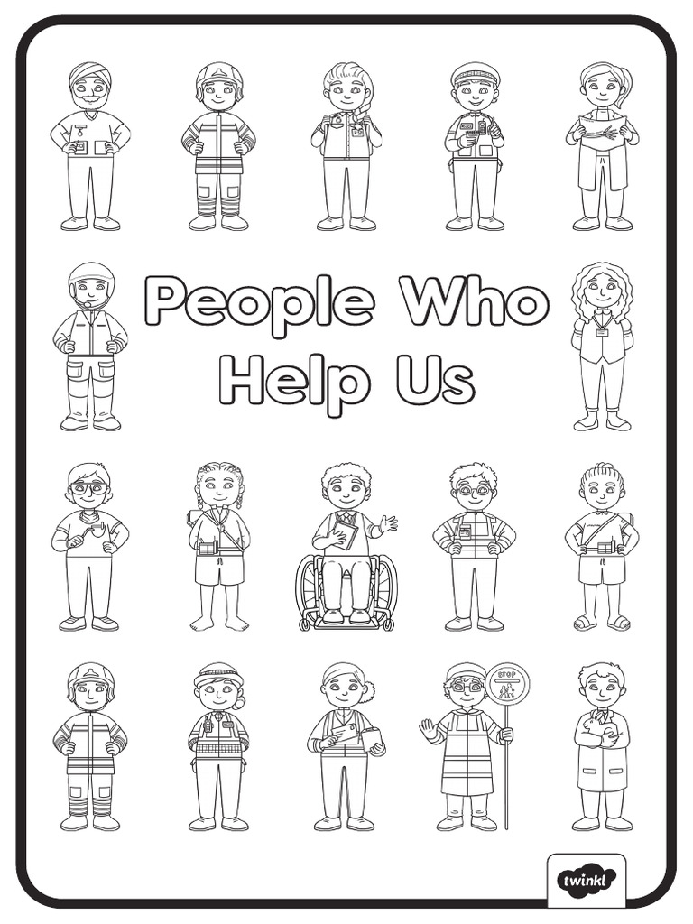 T Tp 1643641369 Lets Meet People Who Help Us Colouring Pages Ver 1 Pdf