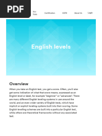 English Level Test (A1-C2) - Online English Test EnglishRadar | PDF ...