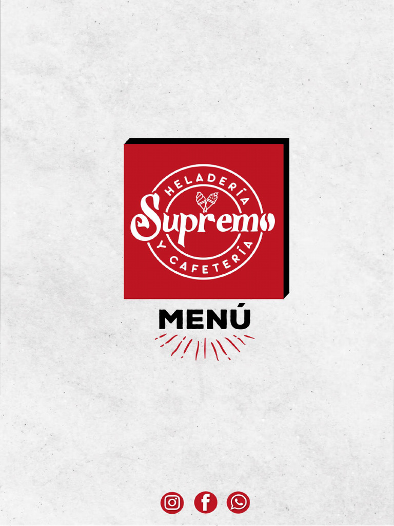 Menu Supremo | PDF