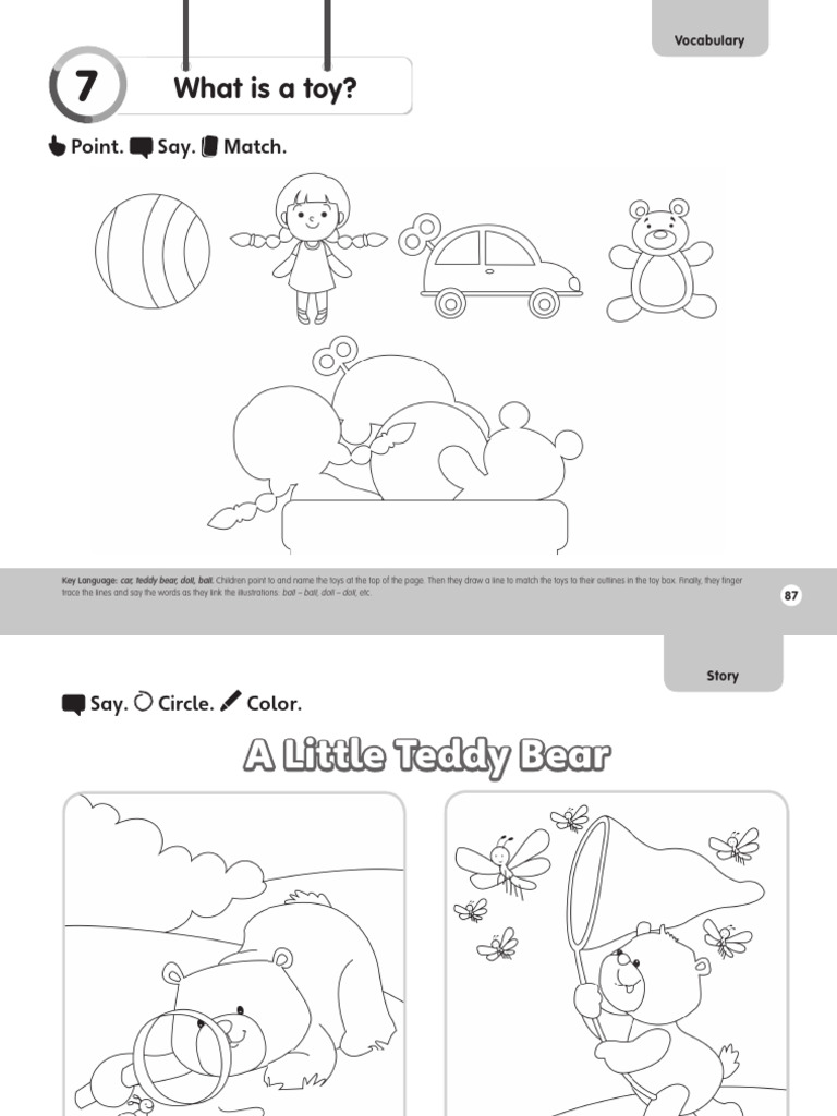 CLS Level 1 Activity Book | PDF | Toys