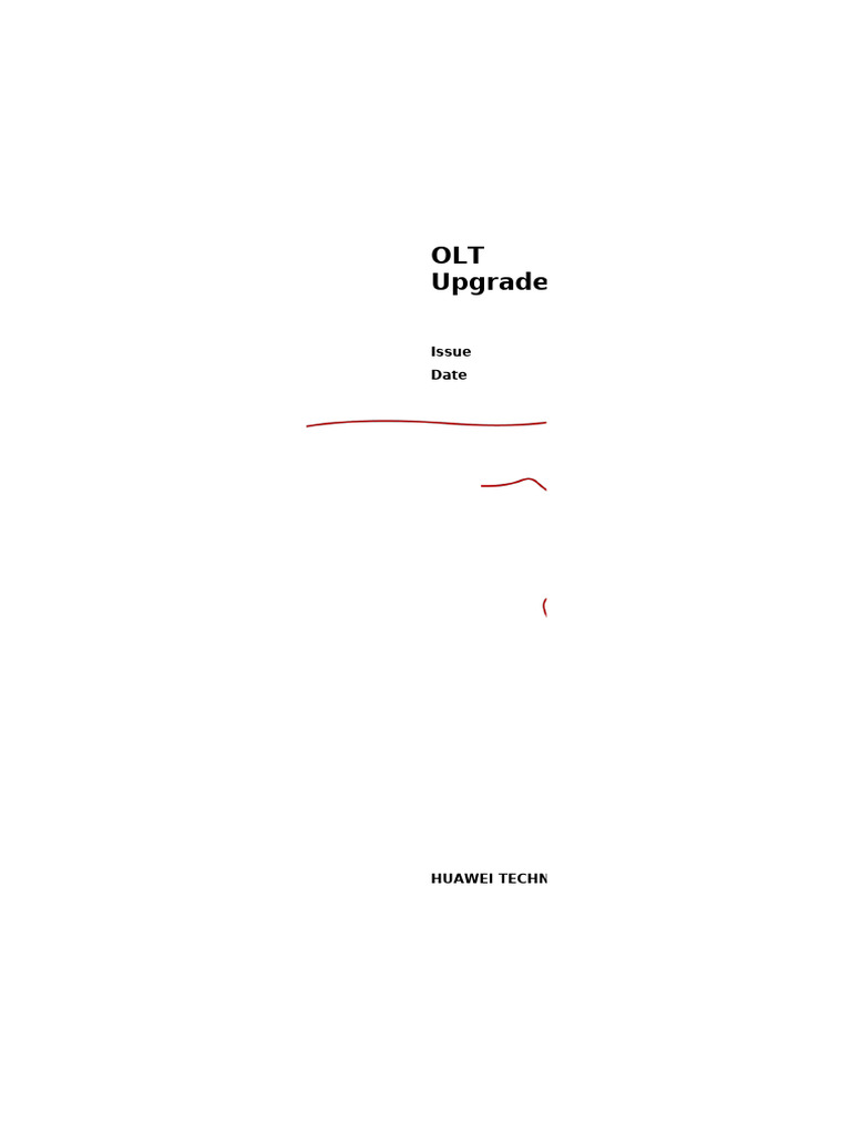 MA5800 OLT Upgrade Method Description 13 (Enterprise) | PDF | Trademark | Computer Science