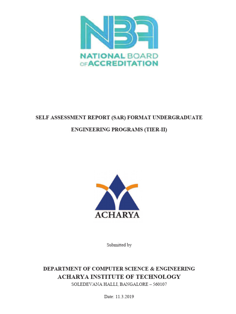 NBA SAR Computer Science & Engineering | PDF | Computer Programming | Computing