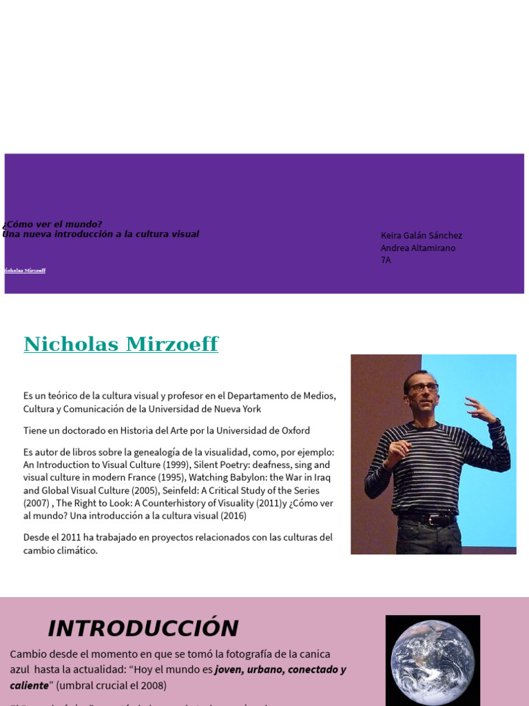 ¿Cómo Ver El Mundo - Una Nueva Introducción A La Cultura Visual ...