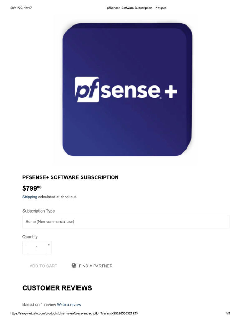 Costos Pfsense, Soporte Anual | PDF