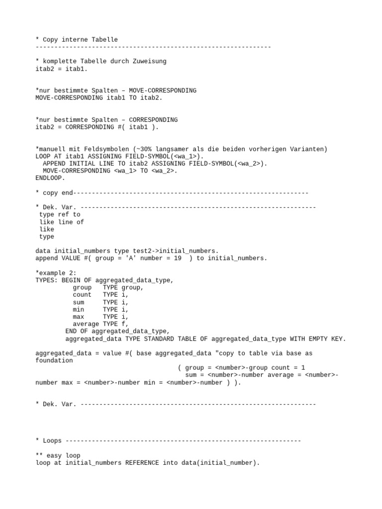 abap | PDF | Computer Programming | Computing abap | PDF | Computer Programming | Computing