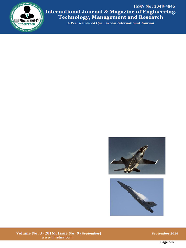 Design and Aero Dynamical Analysis On LERX-Wing Combination | PDF ...