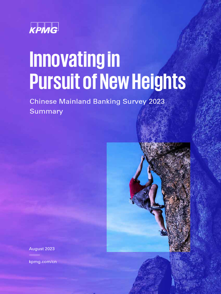 China Banking Industry Survey Report 2023 | PDF | Mainland China ...