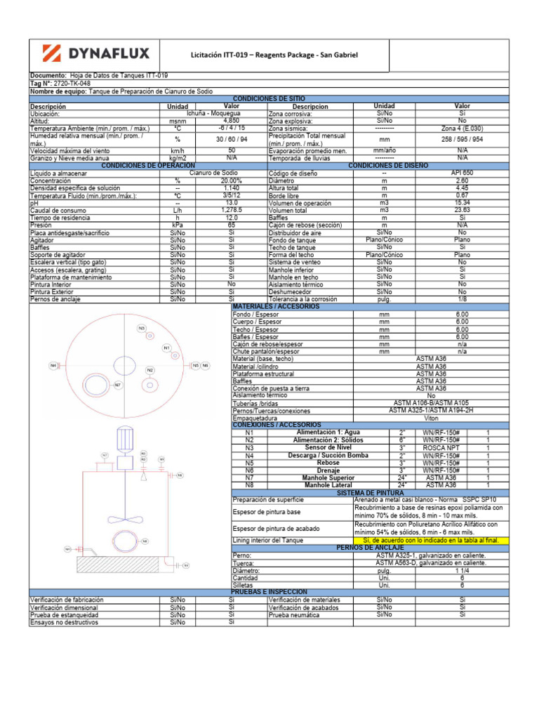 NaCN - 2720-TK-048 | PDF | Precipitación