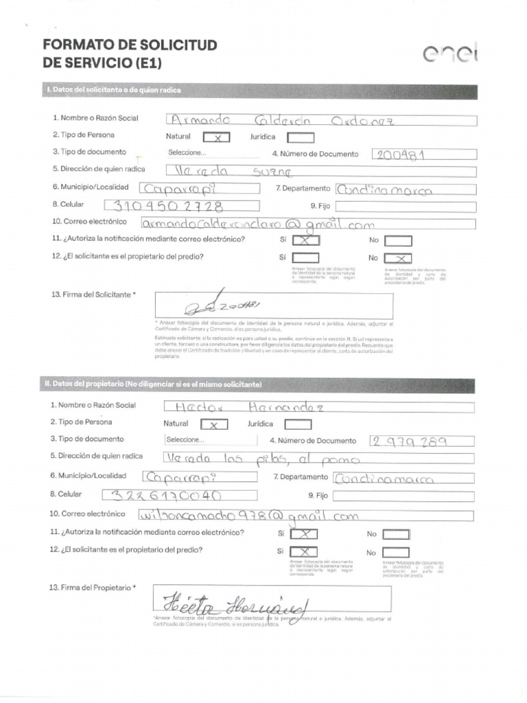 Hector Hernandez Codensa | PDF